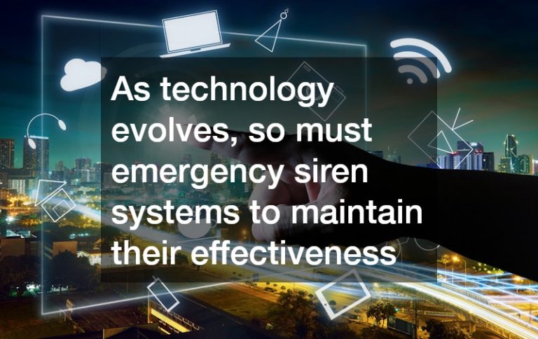 Understanding the Importance of Emergency Sirens - Untraditional Media